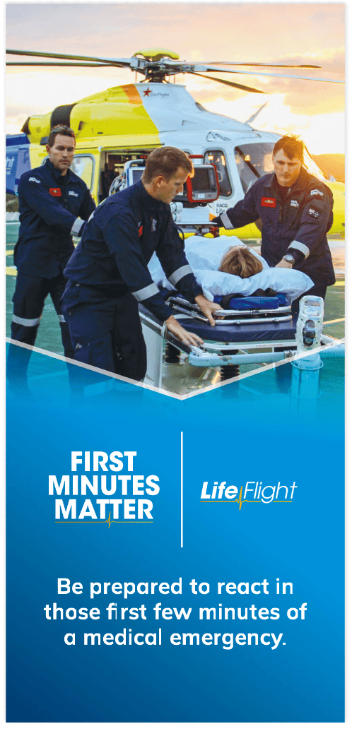 First Minutes Matter Emergency Booklet - LifeFlight