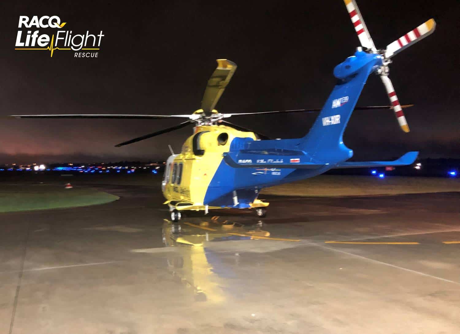 Two RACQ LifeFlight Rescue helicopters tasked after serious car crash ...