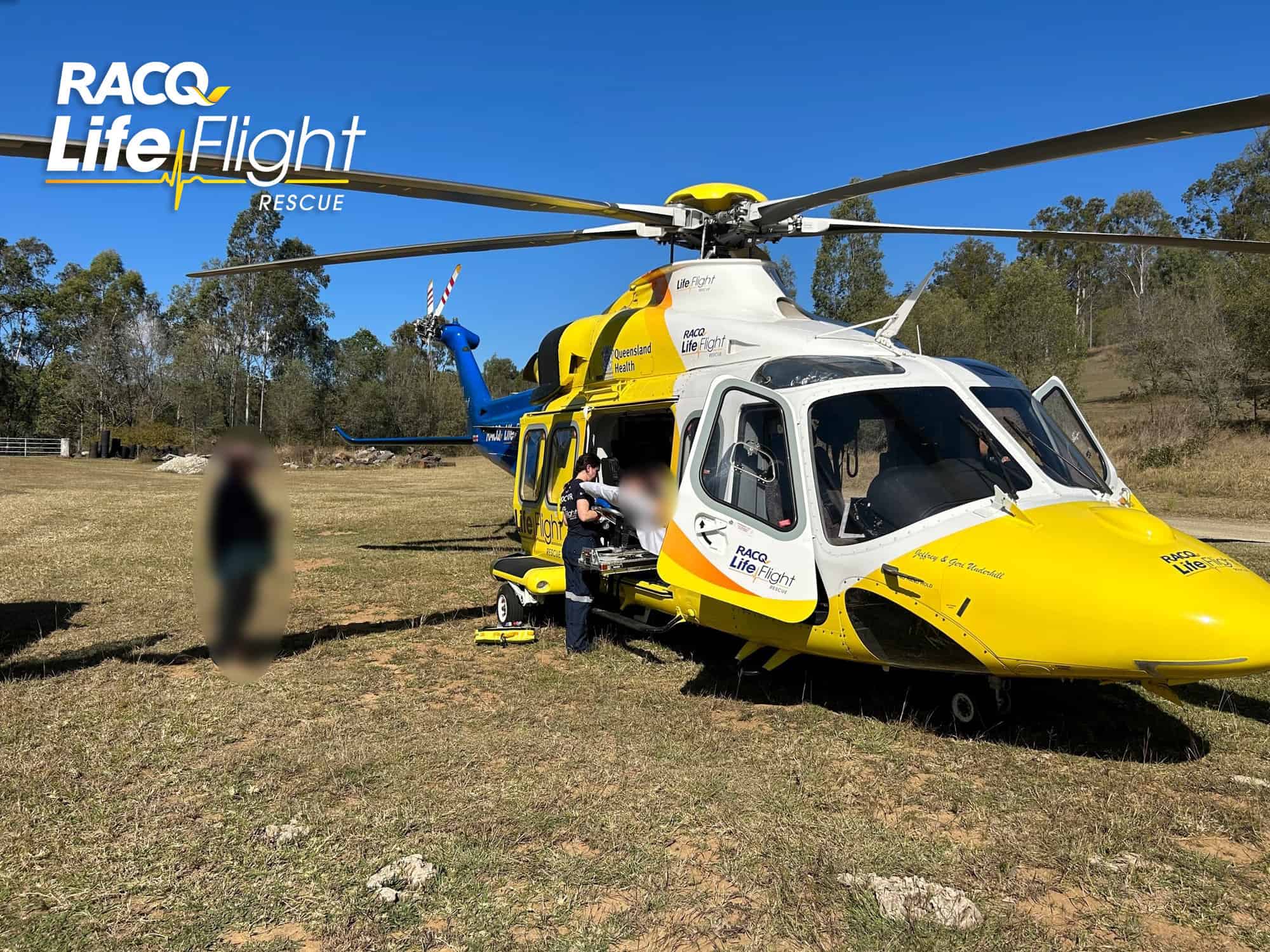 LifeFlight airlifts man after tractor incident - LifeFlight