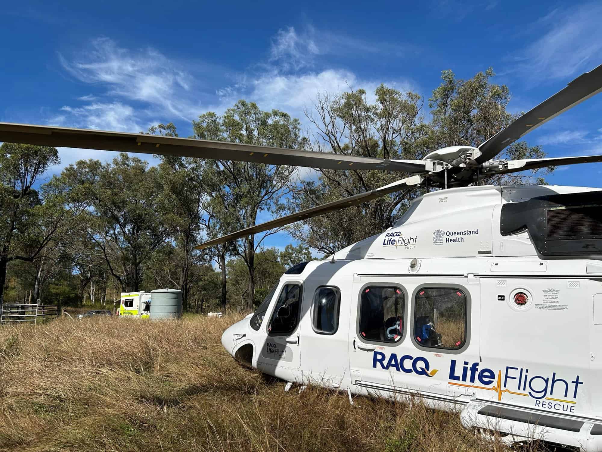 Two rescue choppers airlift car crash survivors - LifeFlight