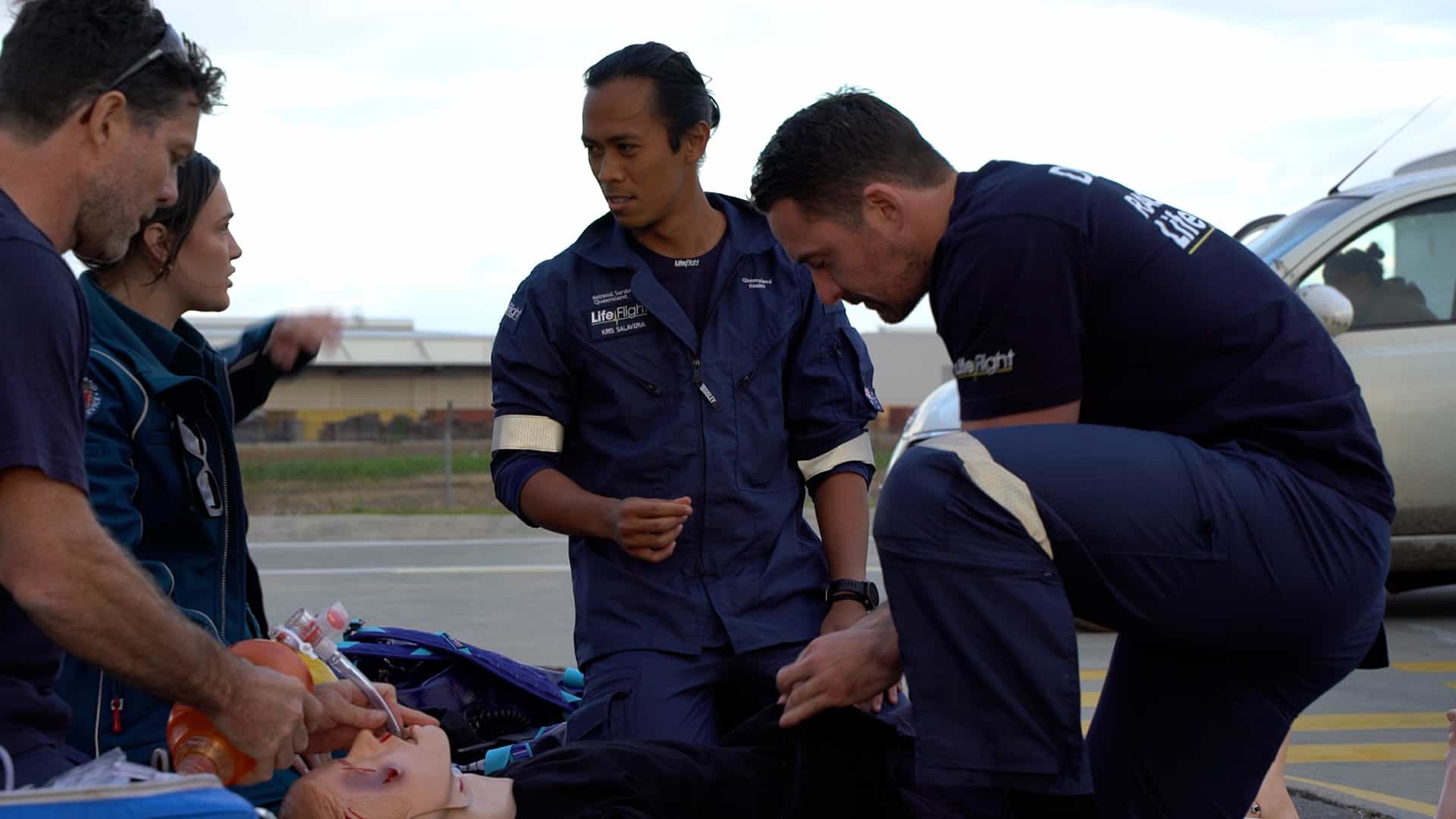 New rescue chopper doctor makes childhood dreams come true in FNQ ...