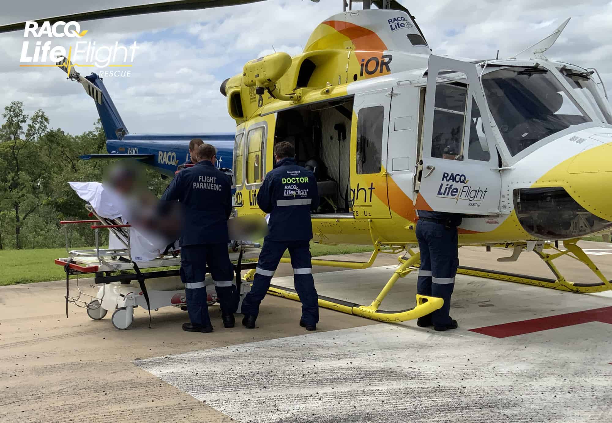 RACQ LifeFlight Rescue airlifts toddler to Bundaberg Hospital with ...