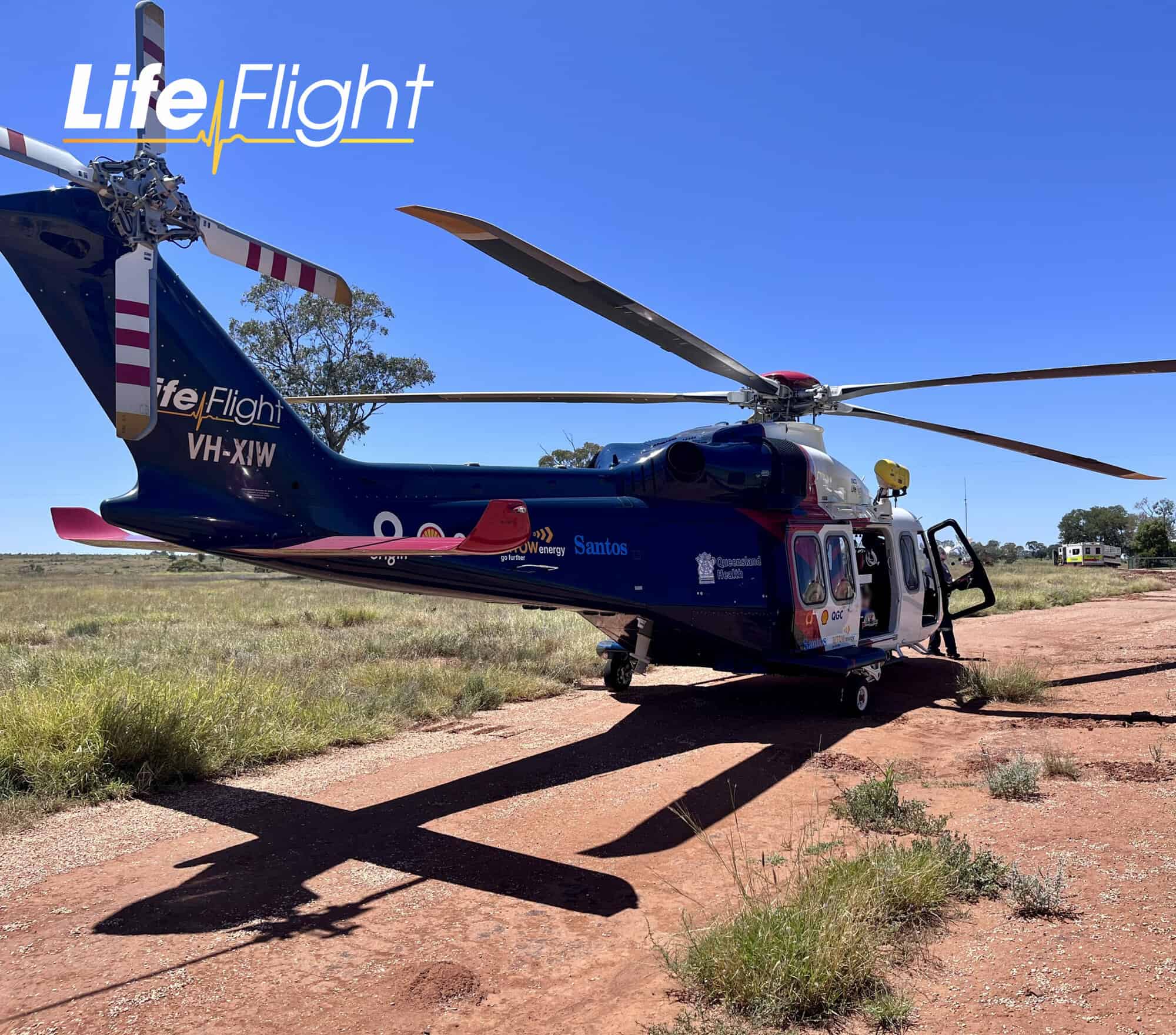 LifeFlight SGAS chopper airlifts snakebite victim - LifeFlight