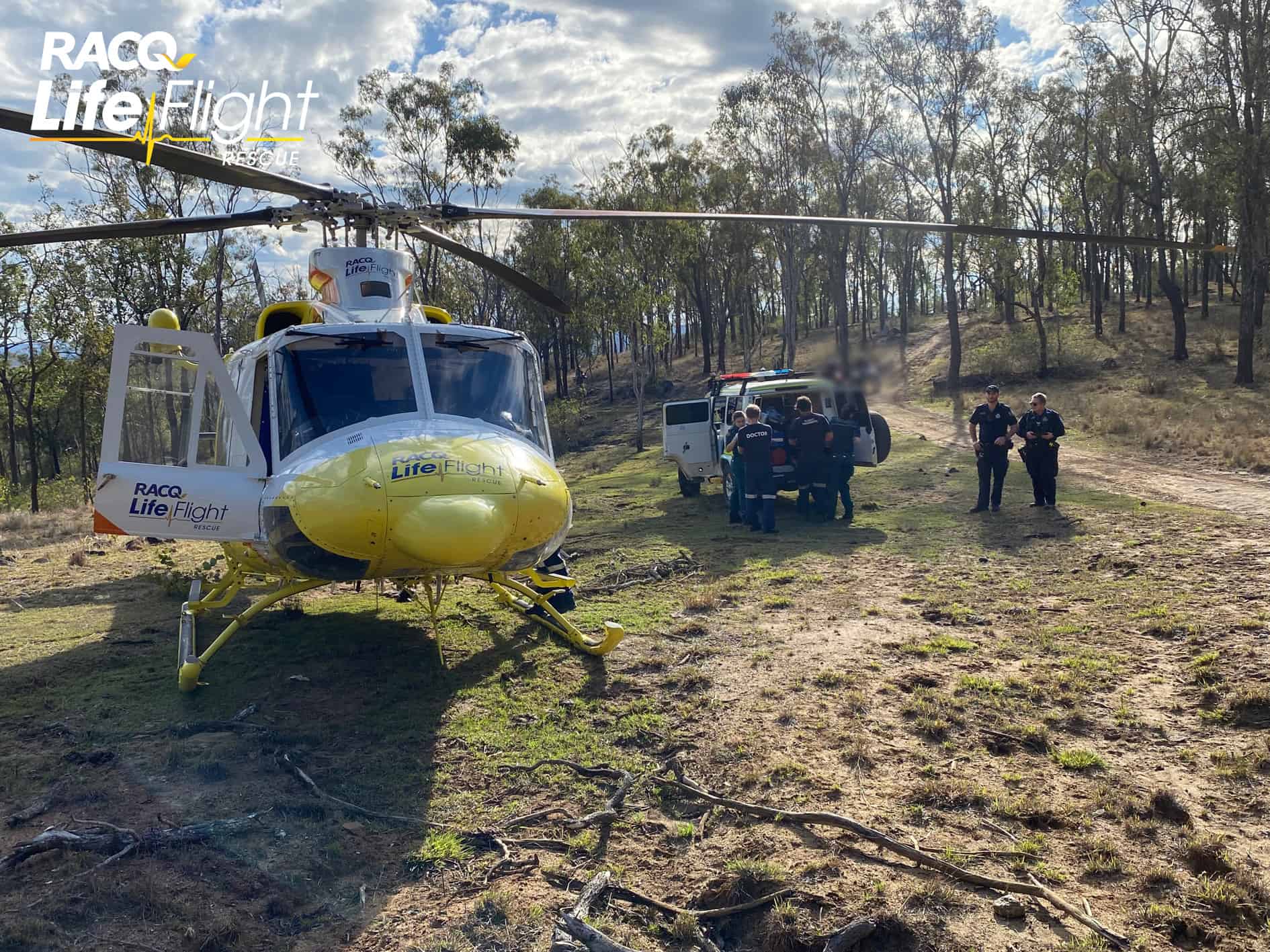 RACQ LifeFlight Rescue airlifts three dirt bike riders in three days ...