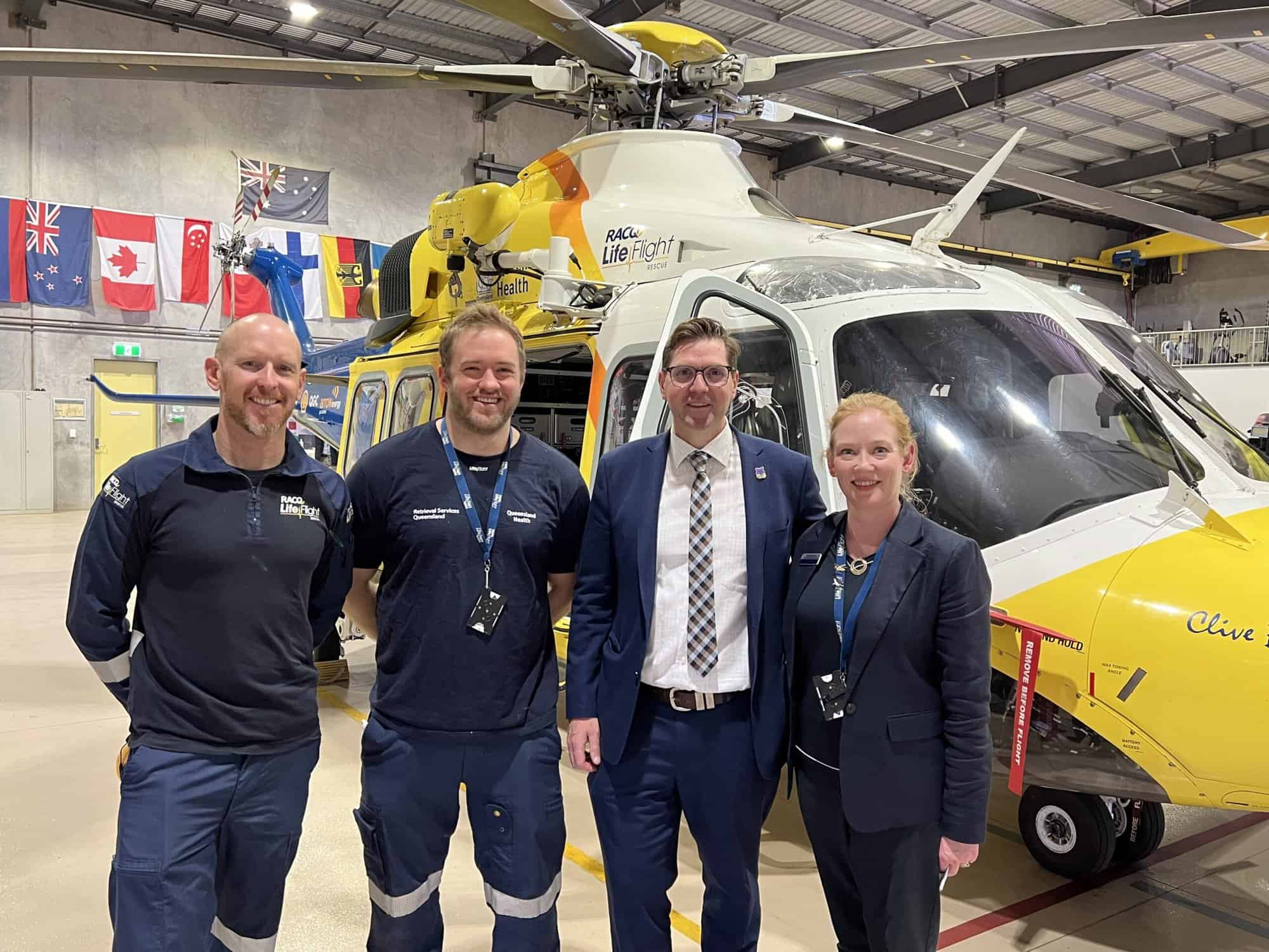 LifeFlight unites with emergency services for Road Safety Week - LifeFlight