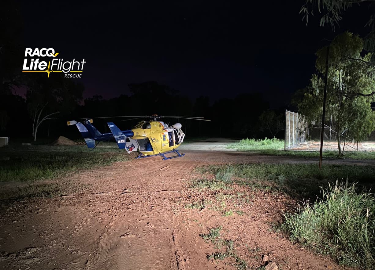 RACQ LifeFlight Rescue airlifts young boy injured in horse riding ...