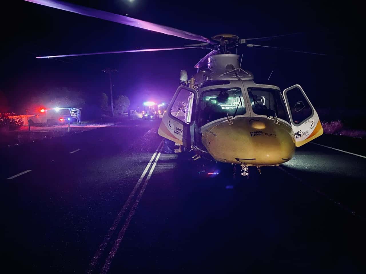 LifeFlight airlifts survivor to hospital after single-vehicle crash ...