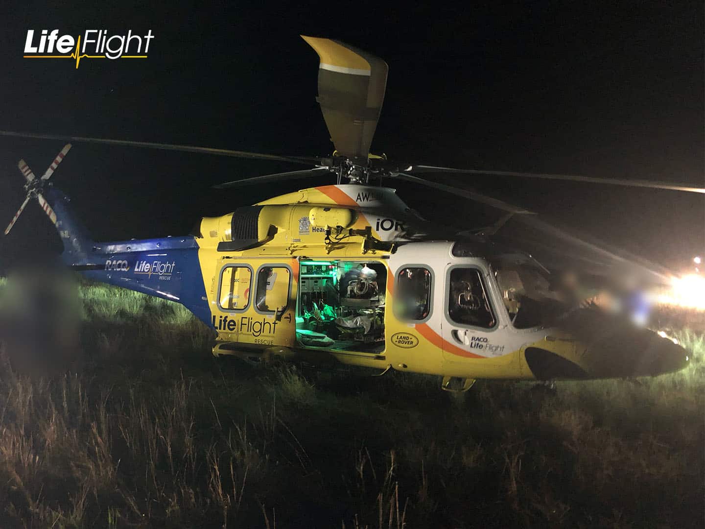 LifeFlight chopper crew airlifts injured horse rider to hospital ...
