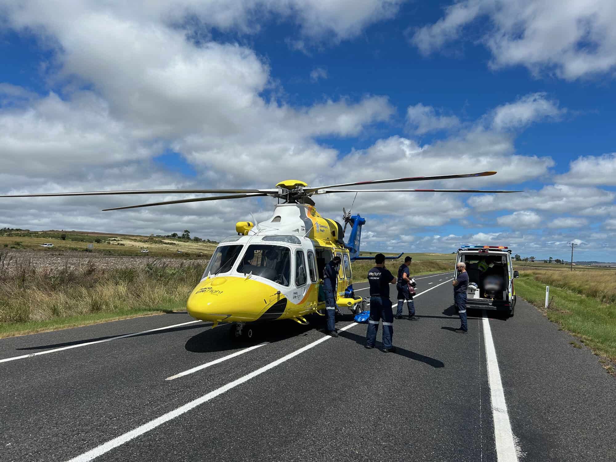 Toowoomba LifeFlight soars with most people helped - LifeFlight