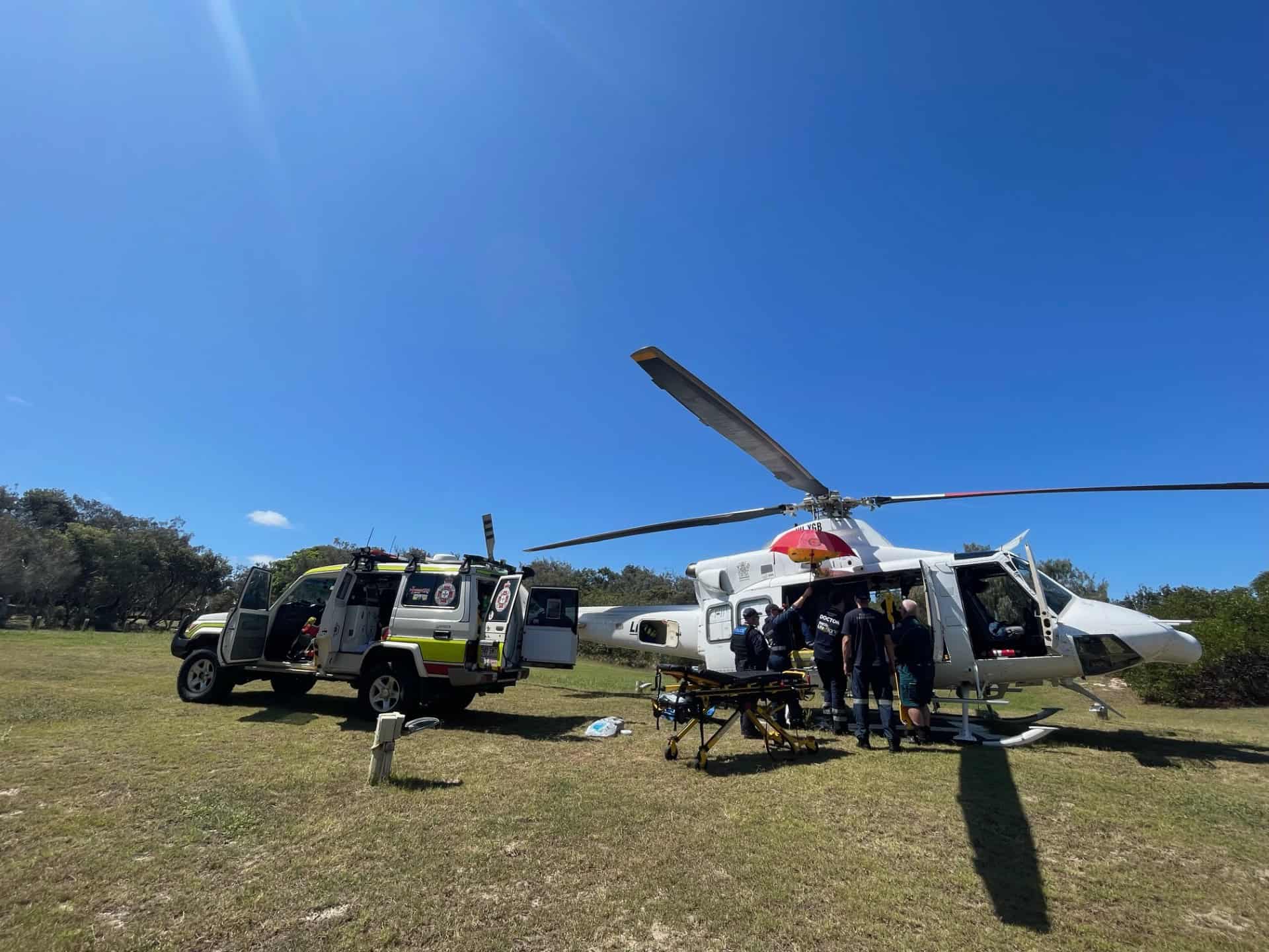 LifeFlight airlifts trail bike rider to hospital - LifeFlight