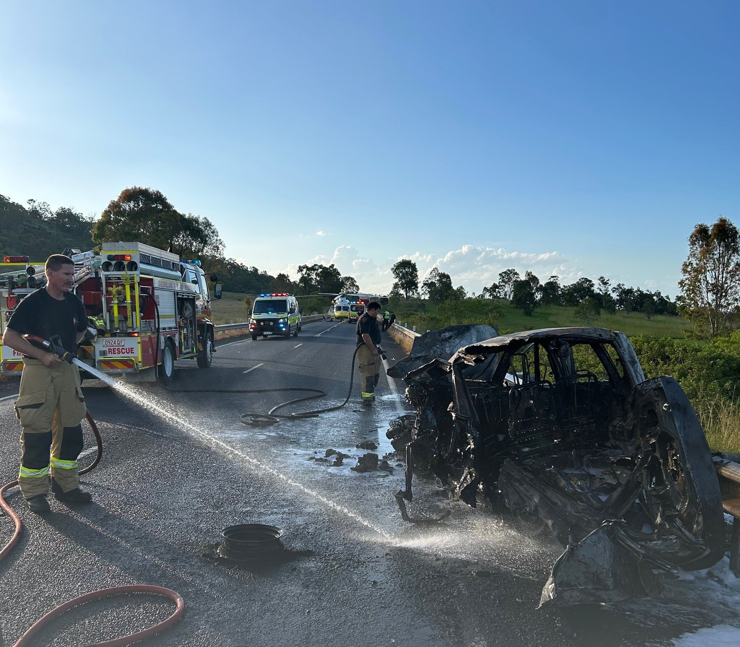 LifeFlight airlifts man after motor vehicle accident