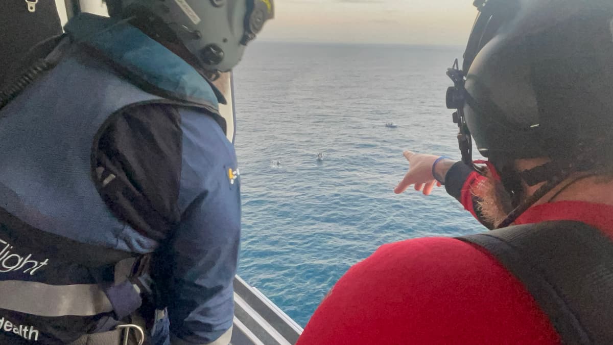 LifeFlight locates sailor after multi-agency rescue