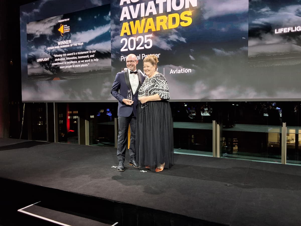 LifeFlight celebrates double award win