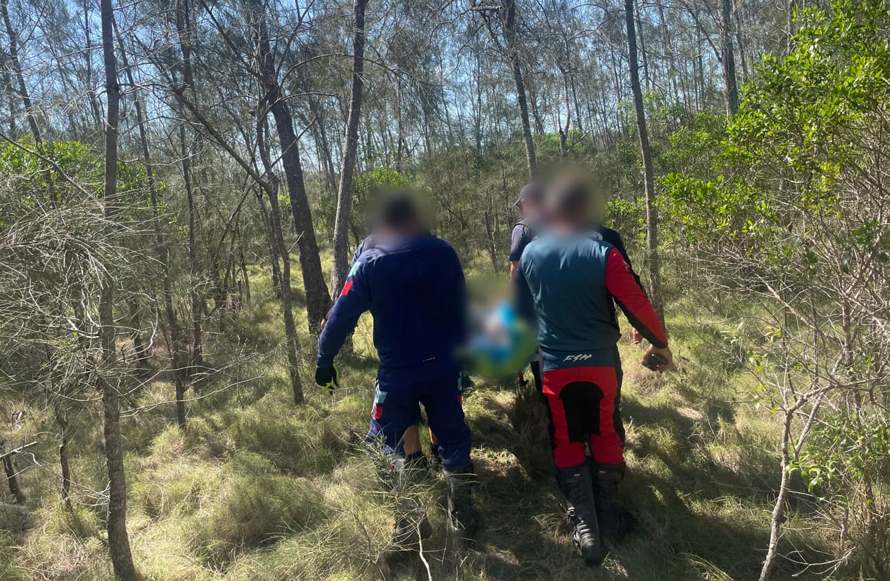 LifeFlight airlifts man from K’gari after motorbike crash